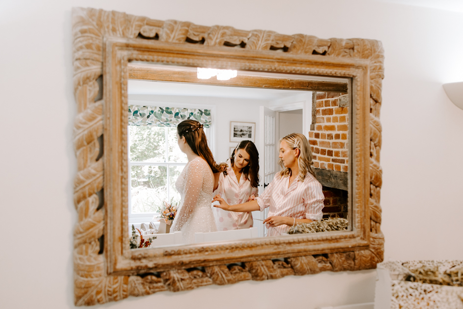 Wedding Barn at Old Hall photographer: Becky & Fraser's autumnal ...