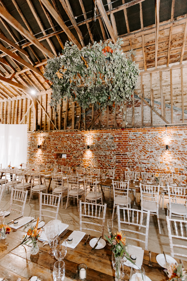 Wedding Barn at Old Hall photographer: Becky & Fraser's autumnal ...